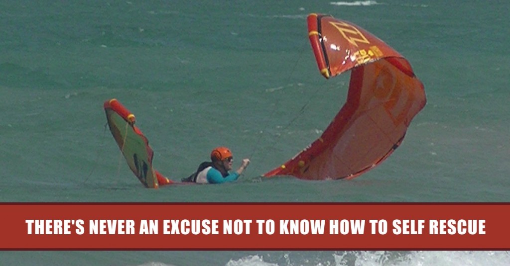 There's never an excuse not to know how to self rescue..