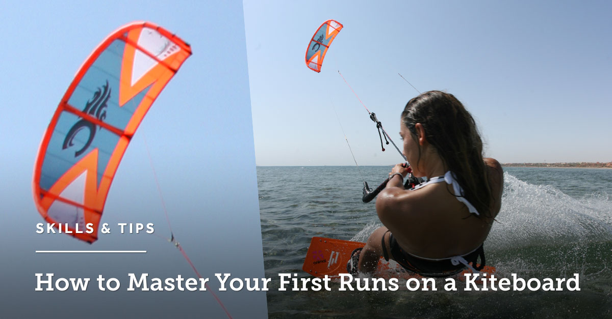 How to Master Your First Runs on a Kiteboard - Progression Sports ...